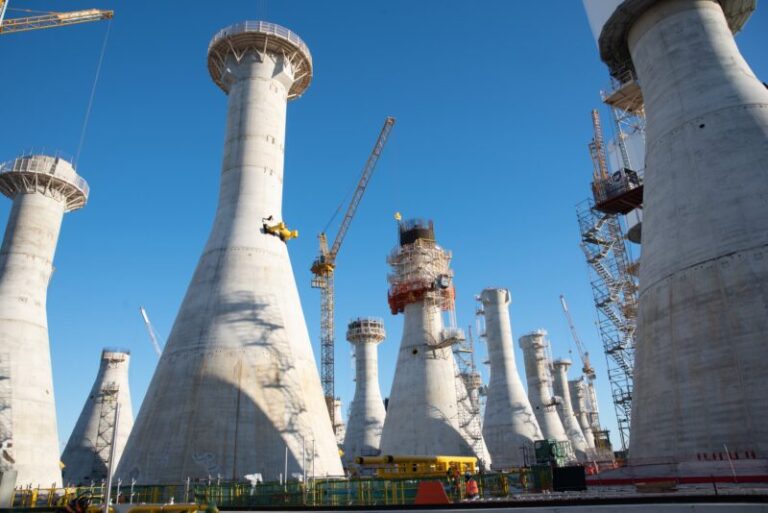 フランスで建設が進む重力式基礎の「Fécamp offshore wind farm」