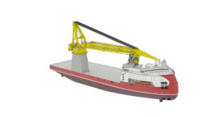 Ulsteinが8,000トン吊り自航式クレーン船の設計を発表