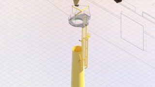 Hollandse Kust NoordのTPレスモノパイル完成