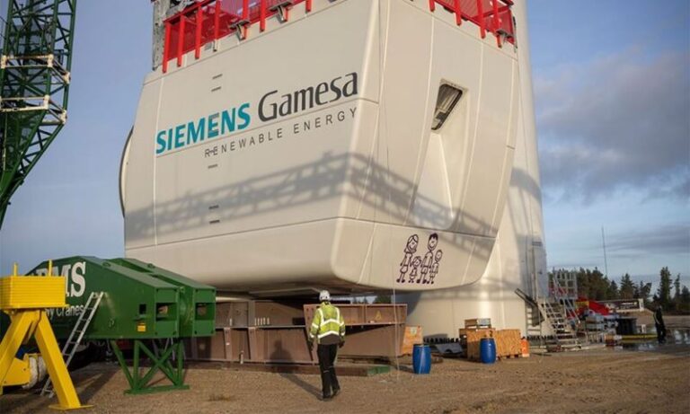 SiemensがSG14-236DDプロトタイプナセルの設置完了