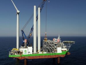 五洋建設とDEMEがアップグレード予定のSEP船縮尺模型を公開