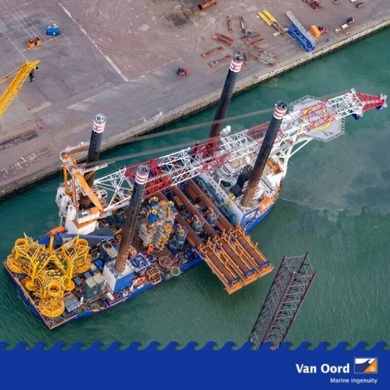 Van OordのSEP船「Aeolus」アップグレード完了