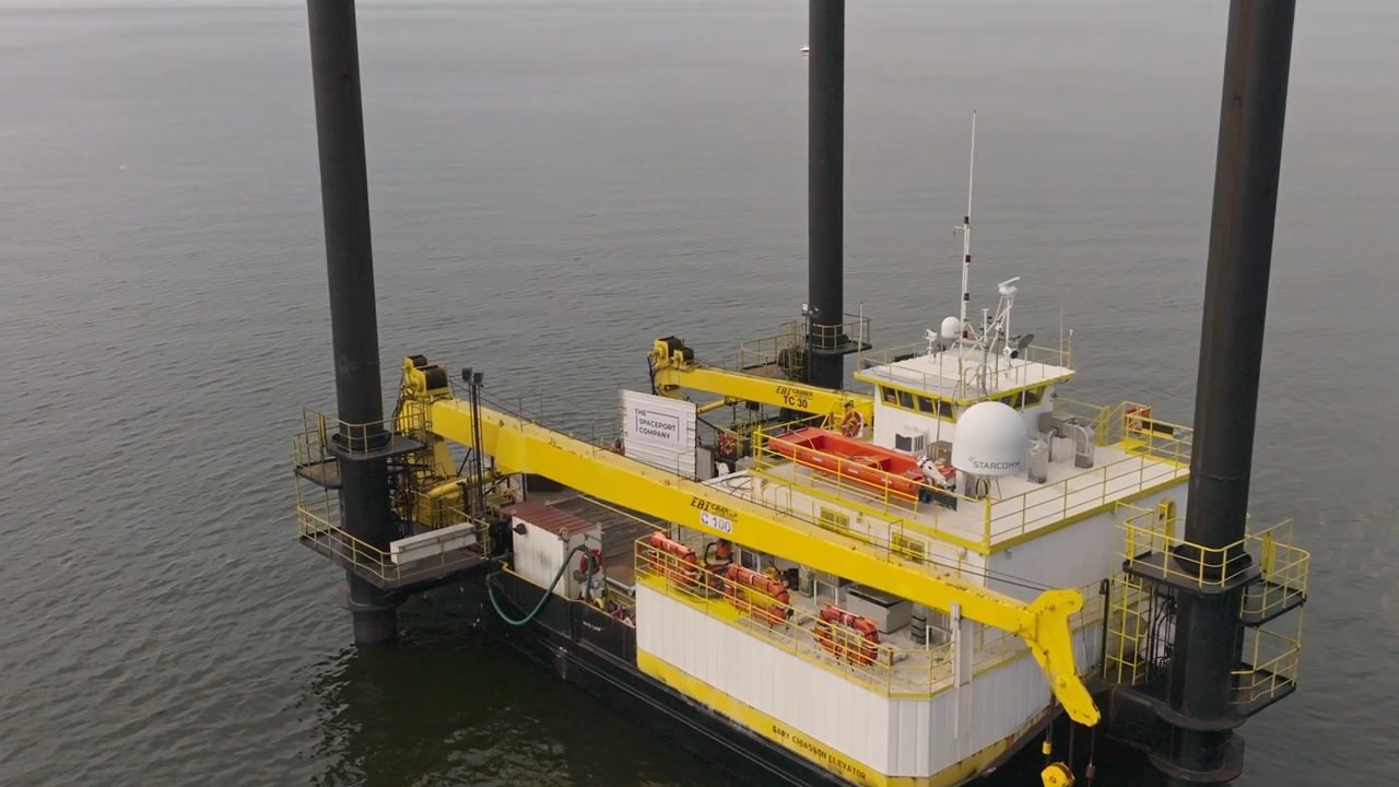 SEP船からロケット海上発射、デモンストレーション実施