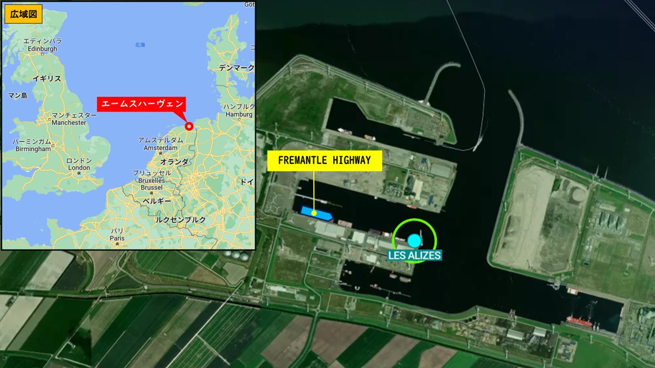 大型クレーン船による「Gode Wind 3」洋上変電所設置