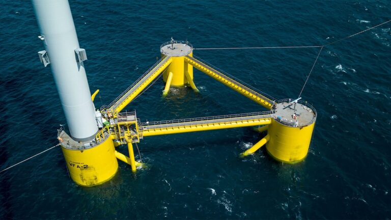 Principle Powerが新しい浮体式洋上風力基礎を発表