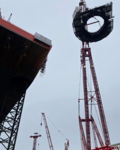 SEP船「Wind Orca」のアップグレード作業開始