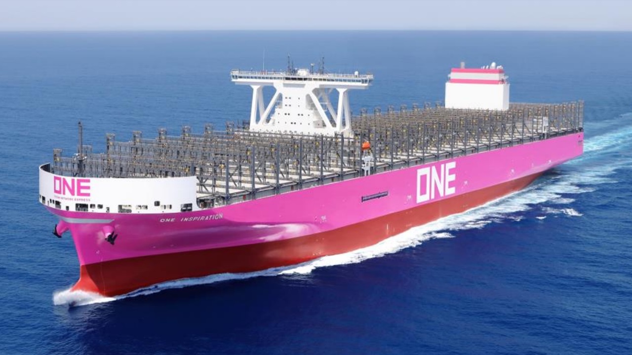 24,000TEU型「ONE INSPIRATION」引き渡し