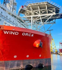 SEP船「Wind Orca」アップグレード完了、4月に稼働予定