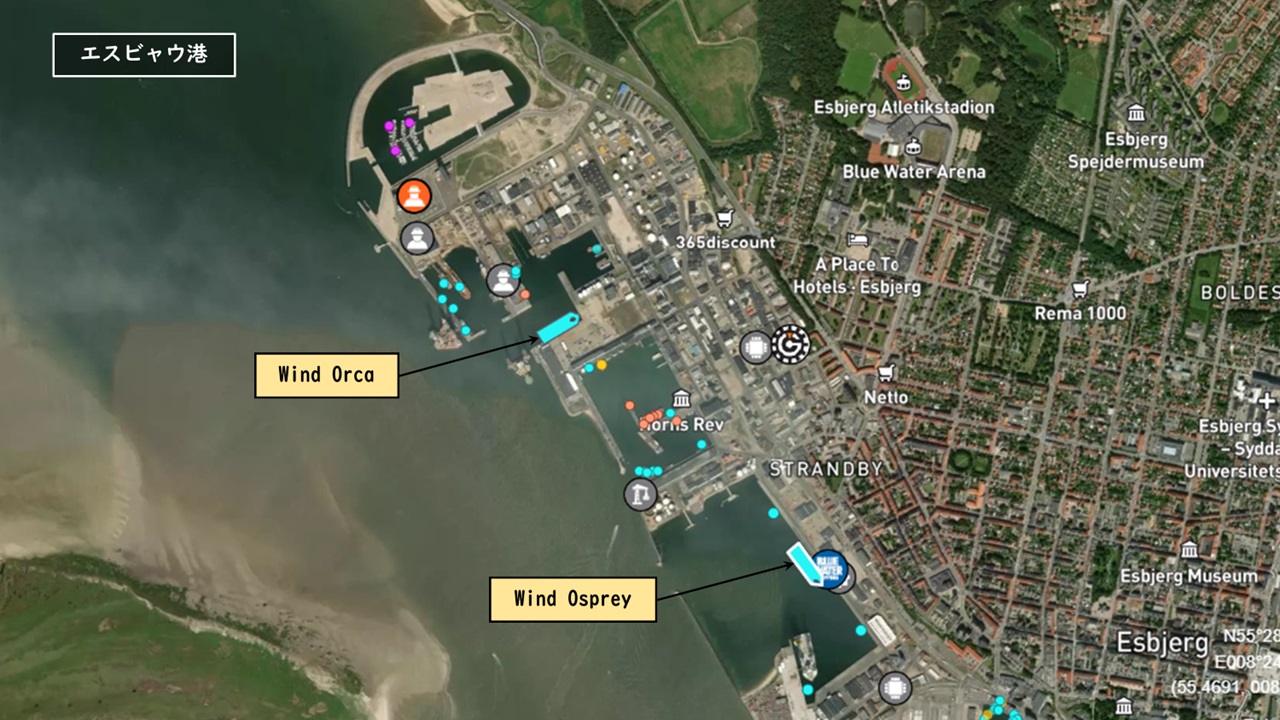 SEP船「Wind Osprey」アップグレード完了