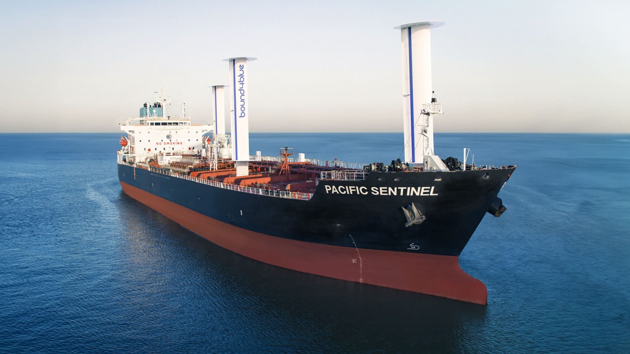 Ro-Ro船に風力補助推進システム「eSAILs」搭載