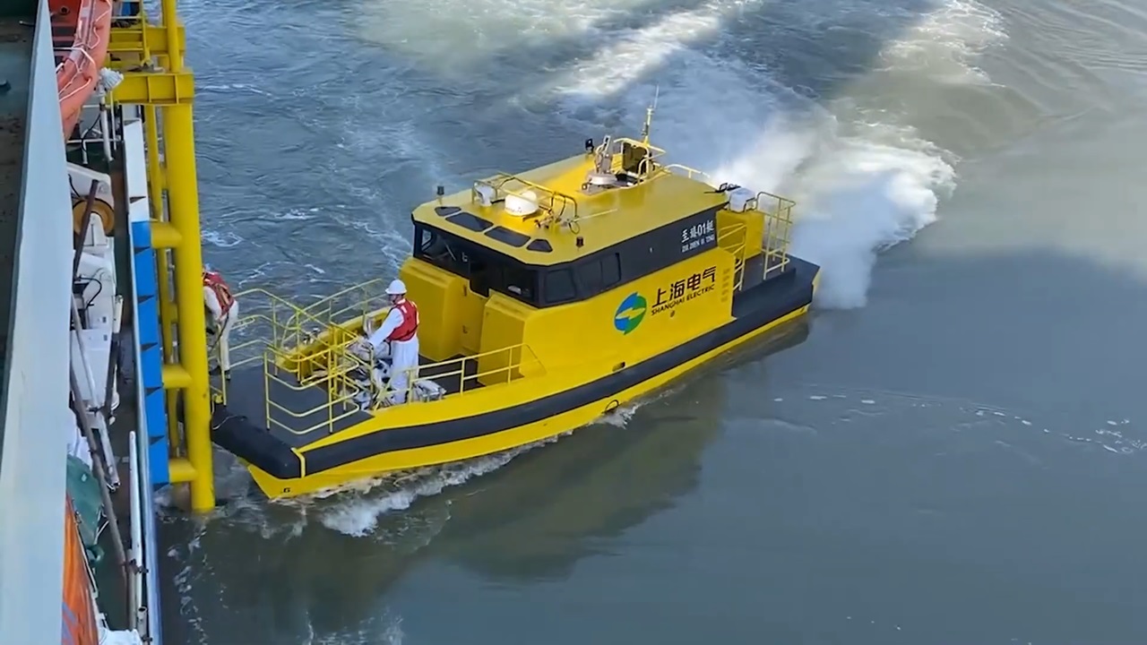 上海電気向けSOV「至臻100」、オフショア機器のテスト完了