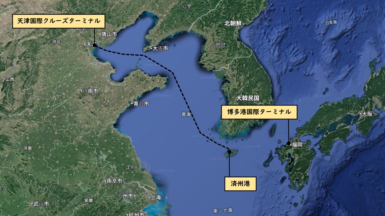 クルーズ船Adora Mediterraneaで火災、3人負傷