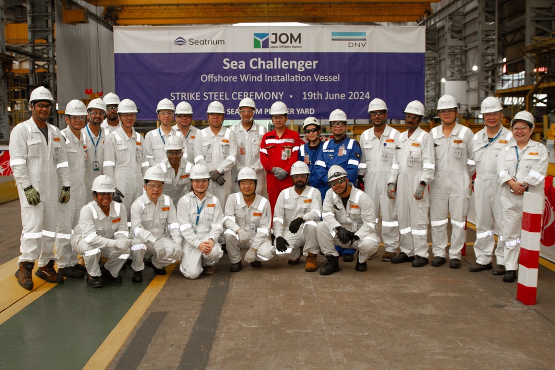 SEP船「Sea Challenger」大規模アップグレード開始