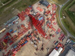 Mammoetリングクレーン「SK6000」テストプログラム完了