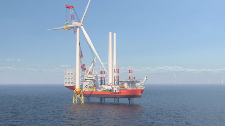 CadelerのM-class1隻目「Wind Maker」引渡