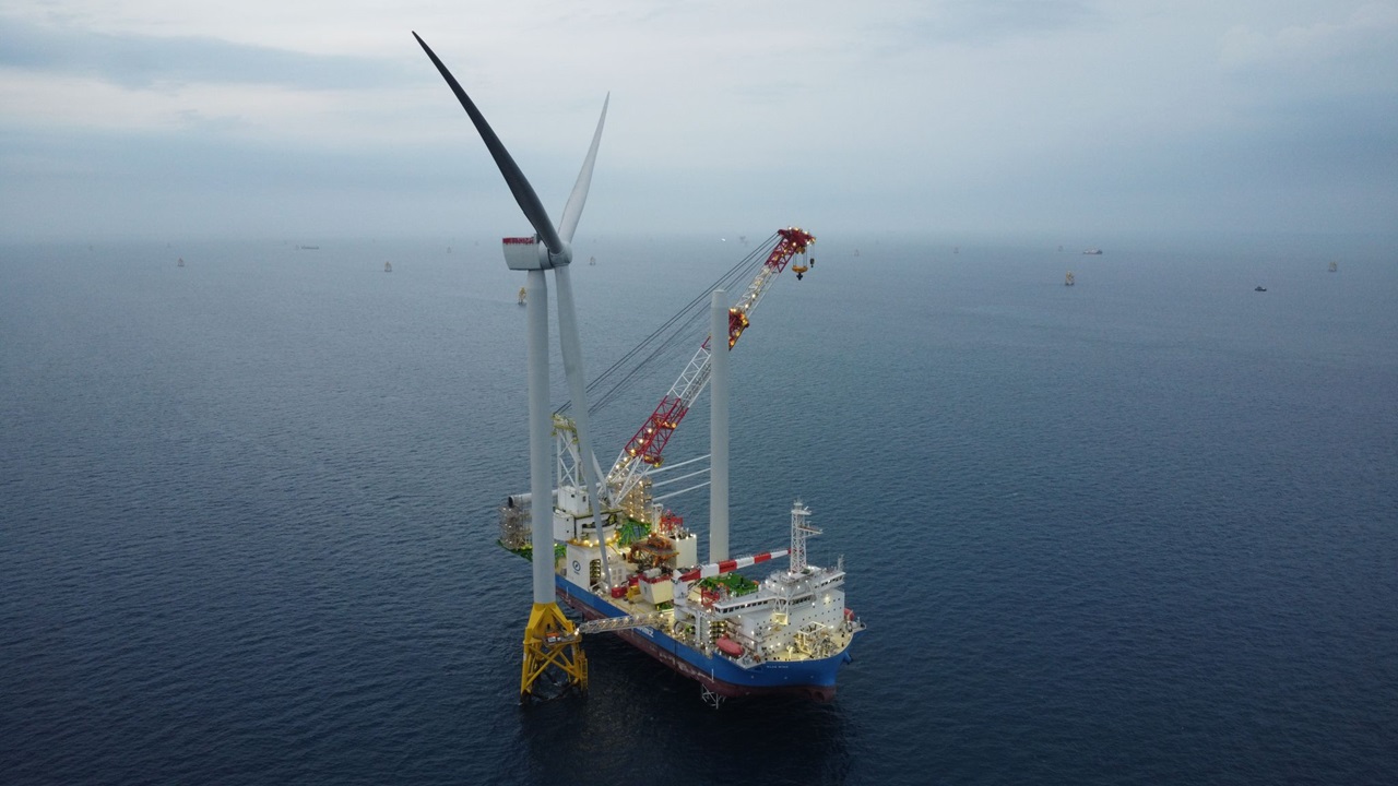 「BLUE WIND」台湾の海龍洋上風力で14MW風力タービン設置