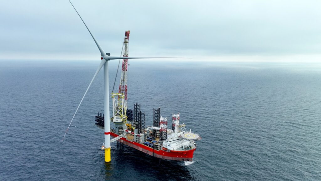 韓国の浮体式洋上風力にVestasが15MWタービン33基供給