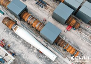 CWHIが「Inch Cape」向けとなる最初のモノパイル製造