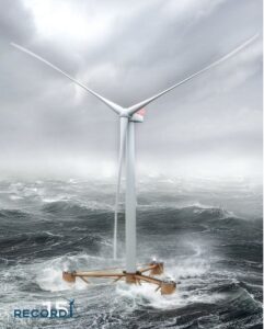 15MW以上の風力タービン設置を目指す浮体式洋上風力プロジェクト