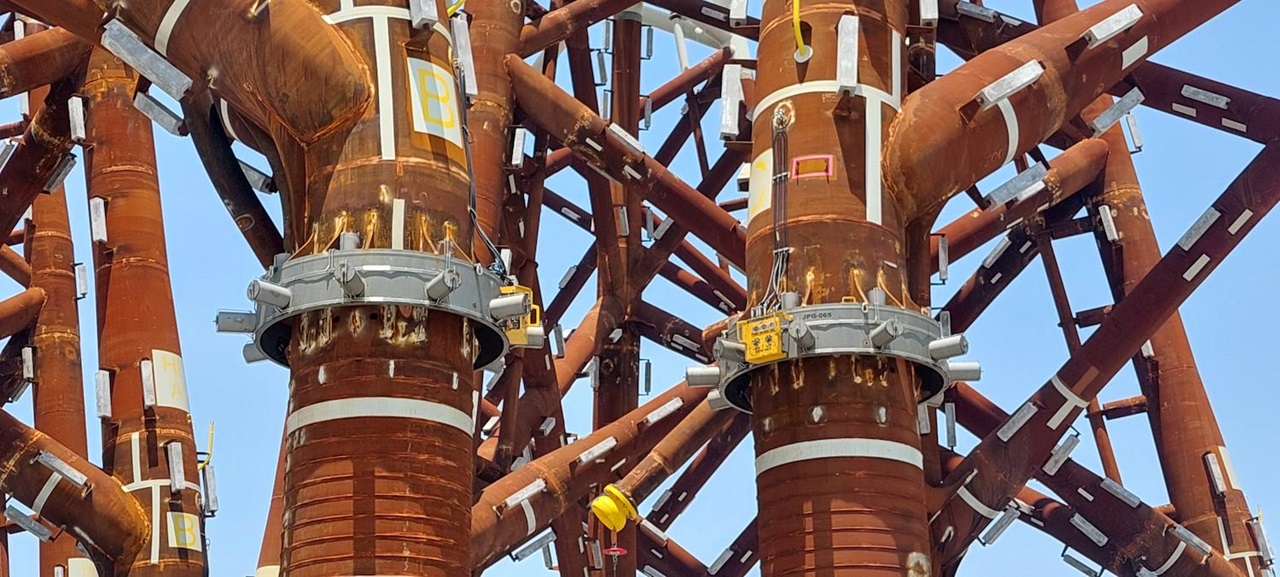 Century Wind Powerが海龍洋上風力のジャケット21基納入