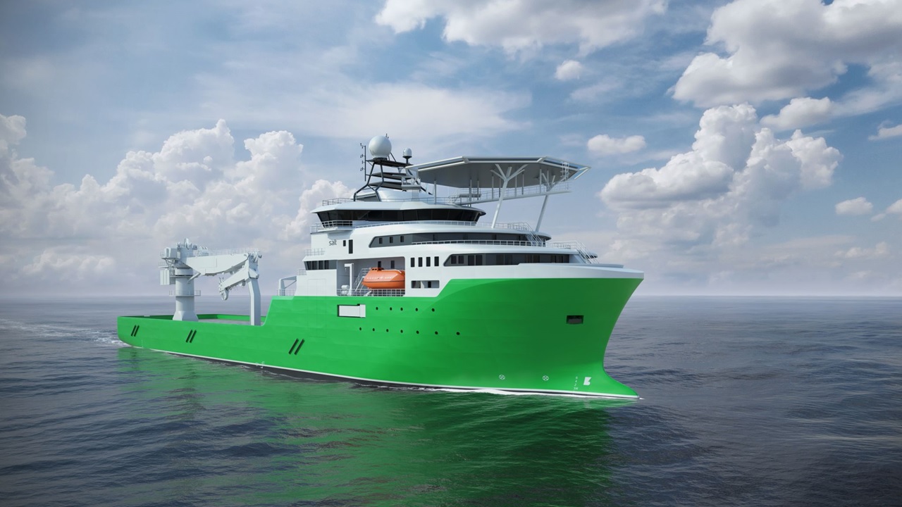 DEMEが浙江省舟山市にあるPaxOceanの造船所でOCV建造